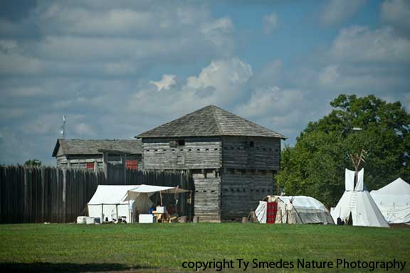 Old Fort at Fort Madison Iowa