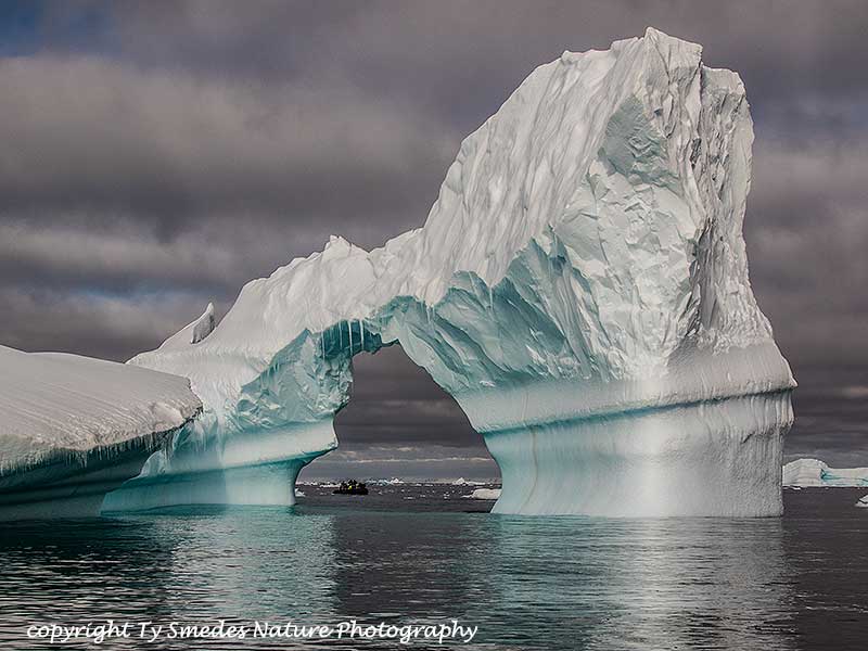 Iceberg Arch , Cierva Cove, Antarctic Peninsula